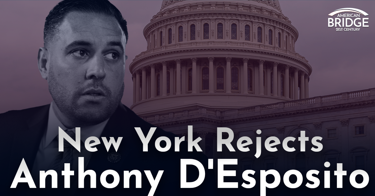 Anthony D’Esposito Loses Seat in NY-04 - American Bridge PAC